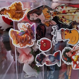 Small Lucifer Duckie Handmade Sticker 2 Variations 1.5x2.27 & 1.8x2.8 ...