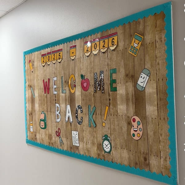 Editable Back to School Board Bulletin Board Set, This is Your Year ...