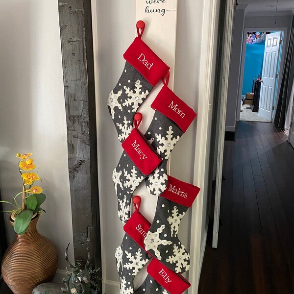 Vertical Stocking Holder 6ft, Stockings Were Hung, Stocking Holder ...