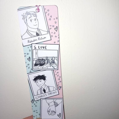 Heartstopper Inspired Bookmark Book Lover Book Worm Gift for Book Lover ...