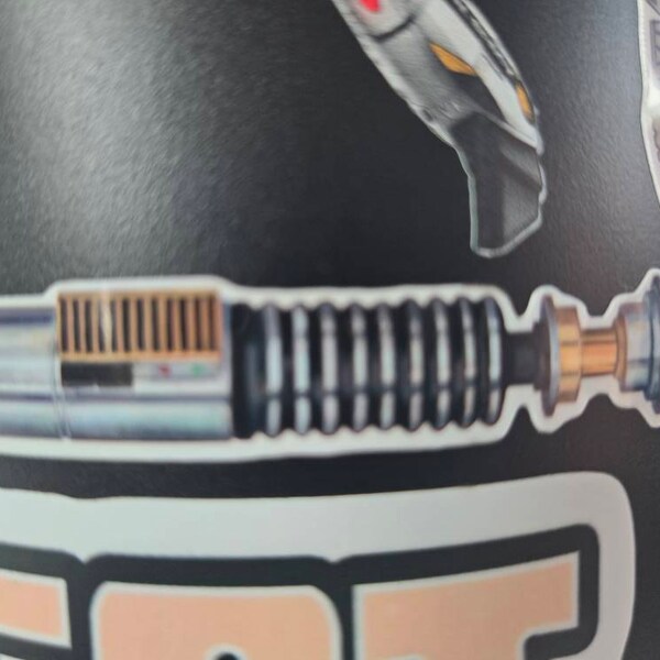 STAR WARS Lightsaber 3 Inch Stickers Obi-wan Kenobi, Luke Skywalker ...