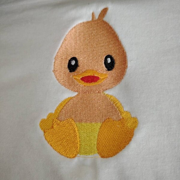 Baby Duck Embroidery Design, Animal Embroidery Design, Machine ...