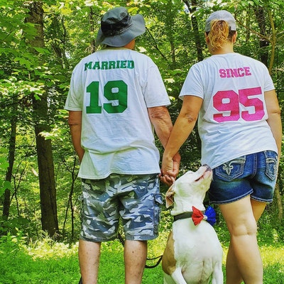 Married Since Shirts Mr. and Mrs. Shirts Couples Shirt Wedding ...