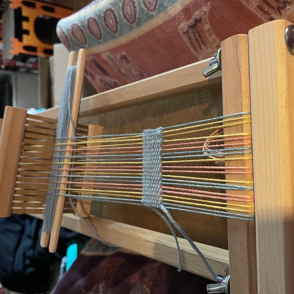 4" Rigid Heddle Loom, Cardweaving Loom Frame or Use the Included 4 ...