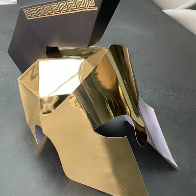 Egyptian God HORUS Paper Mask Make It With This Low-poly Mask Template ...