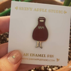 Scout's Ham Costume Enamel Pin Literary Lapel Pin // | Etsy