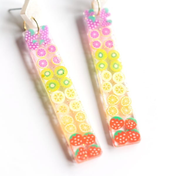 1 Wheel Fruit Sprinkle Themed Polymer Sprinkle Mix-in Sets With 8 ...