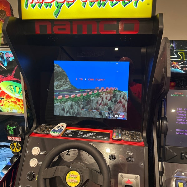 Arcade 1up RIDGE RACER NAMCO Decal - Etsy