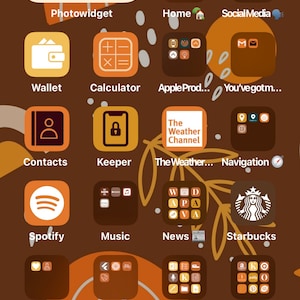 500.000 IOS14 App Icons White App Covers Black IOS 14 | Etsy