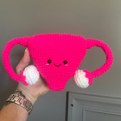 Anatomical Uterus Crochet Pattern PATTERN ONLY Instant DOWNLOAD ...