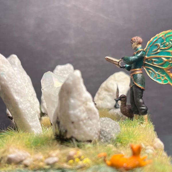 The Baroness Young Female Elf Noble Mini 32mm & 74mm Model Tabletop RPG ...