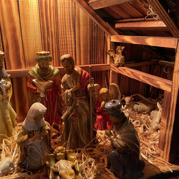 HTF Vintage Hagen Renaker Cat W/ Blue Ball of Yarn, Siamese Cat and ...