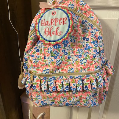 Backpack Name Tag Bag Tags Luggage Tag Fabric Name Tag Fabric ...