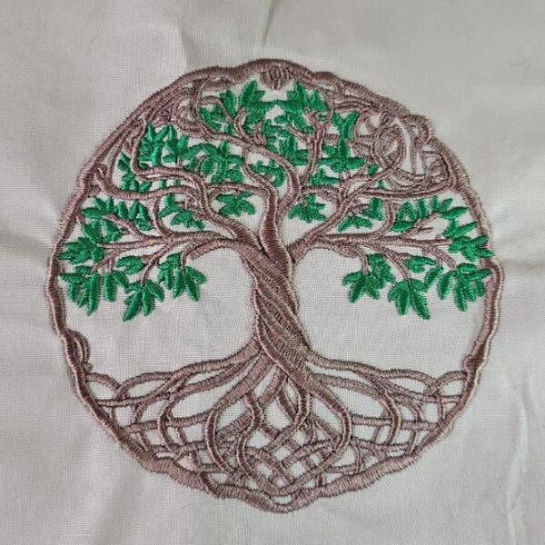 Tree of Life Machine Embroidery Design - Tree of Life Embroidery Files ...