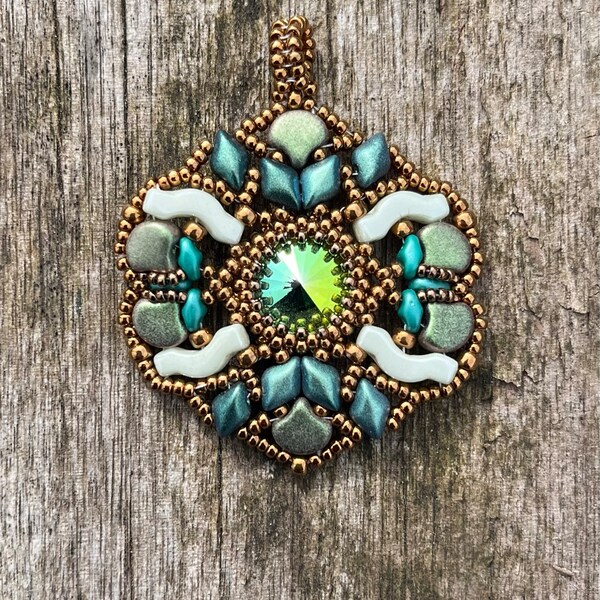 Beading, Beadwork, Beadwork Pattern, Pattern Earring, File Pdf, Chaton ...