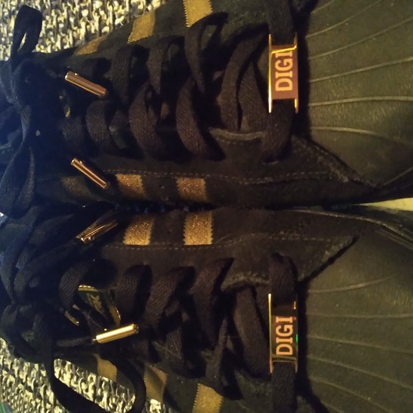 Custom Lace Locks,af1 Gold Metal Replacement Name Lace Tags Shoe Charms ...