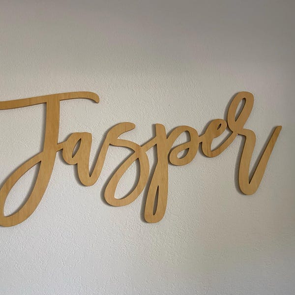 Large Baby Name Sign, Large Nursery Name Sign, Big Family Name Sign ...