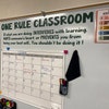 One Rule Classroom Wall Decal, Back to School Wall Decor, Be Your Best ...