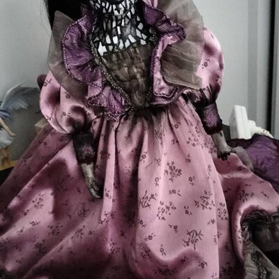 Dark Demon Doll, Haunted Creepy Ooak Art, Scary Terrifying Collectible ...