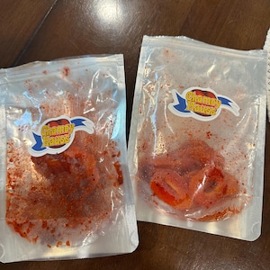 Chamoy Spicy Peach Rings - Etsy