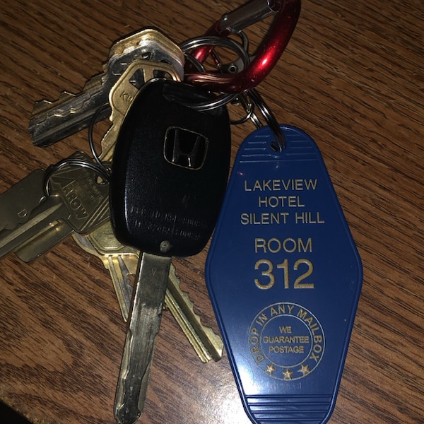 Silent Hill 2 Inspired Lakeview Hotel Room 312 Keychain - Etsy