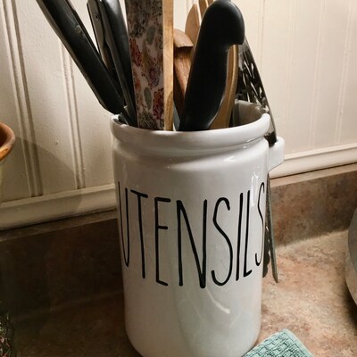 Rae Dunn Inspired Alphabet and 4 Bonus Words SVG Digital File Rae Dunn ...