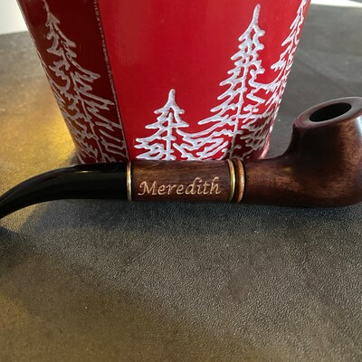 Wooden Tobacco Pipe Smoking Pipe Custom Pipe Mens Gift Gift - Etsy