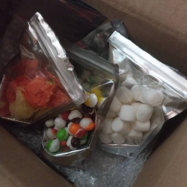 Freeze Dried Candy Sample Pack | 5 Sample Size Bags | FREE SHIPPING ...