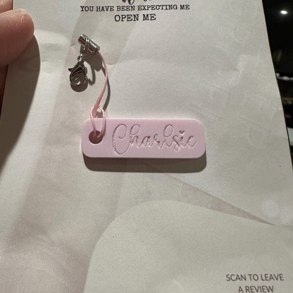 Personalized Small Zipper Tag | Backpack Tag | Lost Tag | Back to ...