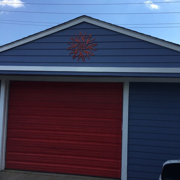 Brilliant SUNBURST Metal Sun | Indoor or Outdoor Decor | the ORIGINAL ...