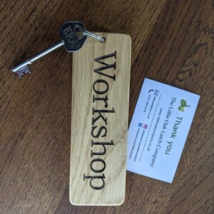 Large Oak Key-ring - Etsy UK