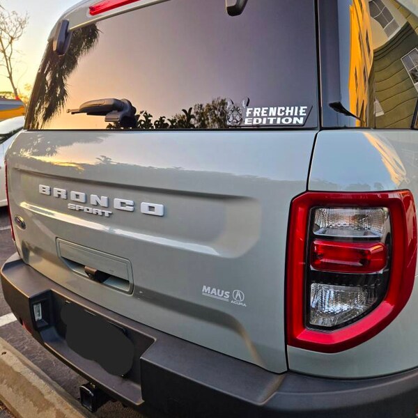 Pittie Edition Car Badge, Black and White - Etsy