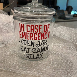 Funny Candy Jar, Office Candy Jar, Boss Candy Jar, Custom Cookie Jar ...