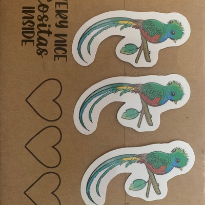 Quetzal Bird Guatemala Sticker , Guatemala Gift Ideas Guatemala ...