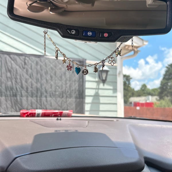 Car Charm for Rearview Mirror Build Your Own Charm for Car Keys Girl ...