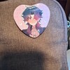 Honkai Star Rail HSR Heart Shaped Buttons Tinplate Badge Pin blade/dan ...