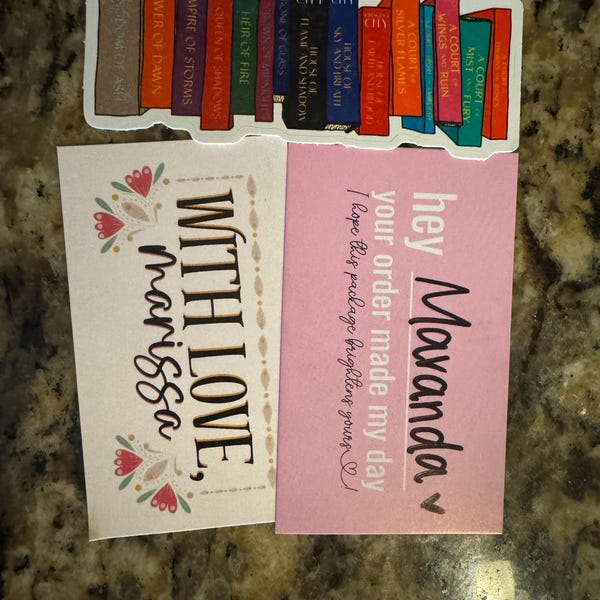 SJM Universe Book Stack Vinyl Sticker, Water Bottle Laptop Kindle Decal ...