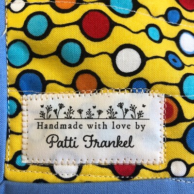 Fabric Sewing Labels, 40x Sew-on, or 16x,fold-over, Iron-on, Cotton, to ...