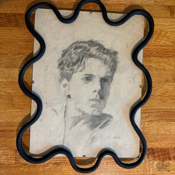 Squiggle Frame * WALL HANGING * - Etsy