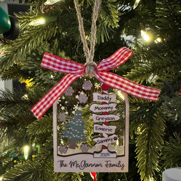 Pickles Tree Ornament, 2D Flat Pickles Ornament, Cucumber Ornament ...