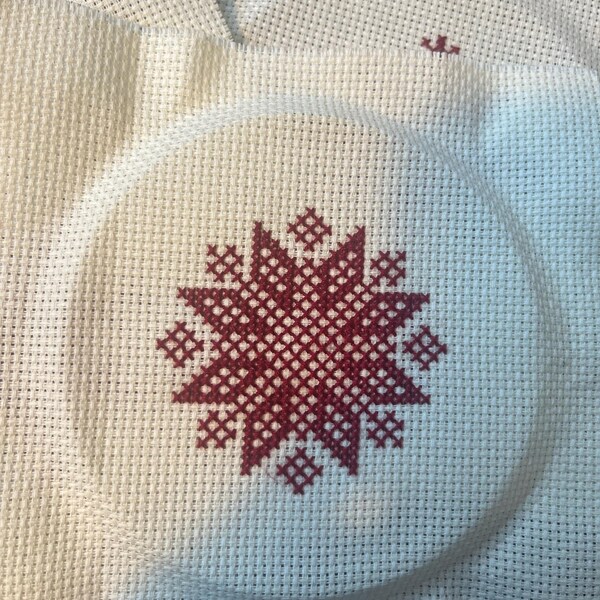 16 Small Snowflakes Cross Stitch Pattern Christmas Embroidery Design ...