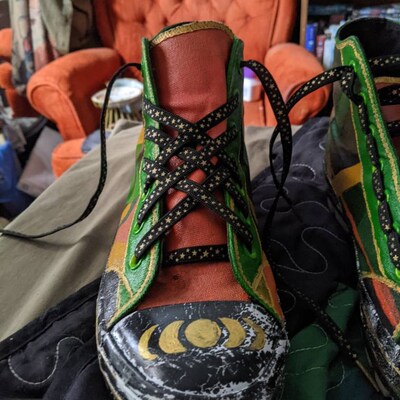 Chunky Twisted Rope Laces, Chunky Custom Rope Laces 10mm, Funny DIY ...