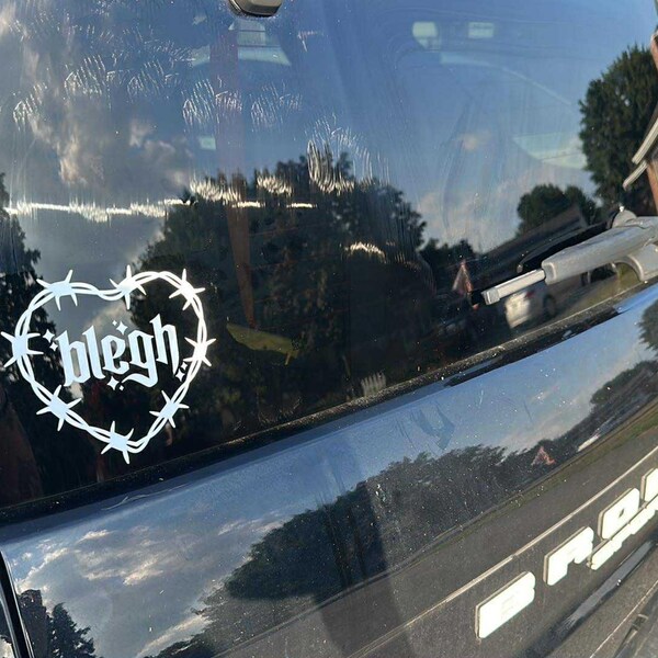 Bleghssed Blegh Metalcore Vinyl Decal Bumper Sticker for Cars, Trucks ...