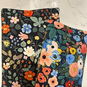 Book Sleeve, 3 Sizes, Floral Rifle Paper Co. Book Protector, Foam ...