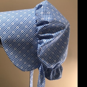 Baby Prairie Bonnet Pdf Pattern and Tutorial Sizes 1 to 3 Years Instant ...