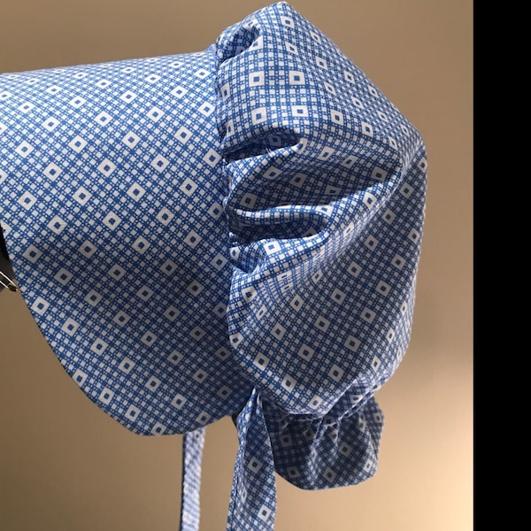 Baby Prairie Bonnet Pdf Pattern and Tutorial Sizes 1 to 3 Years Instant ...