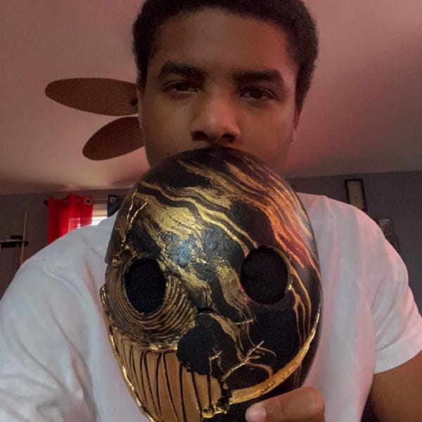 Frankensteins Monster: Resin Cast Mask - Etsy