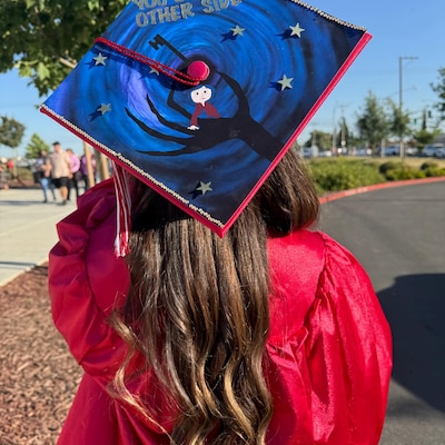 Graduation Cap Topper Coraline Customizable Personlizable Change Quote ...
