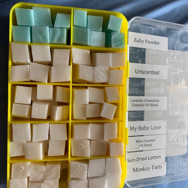 Cloth Wipe Bit Wipe Solution Cubes Sampler (yellow Box) - Approx 120 ...