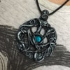 Gothic Amulet, Fantasy Pendant, Witch Pendant, Dark Fantasy, Woodland ...